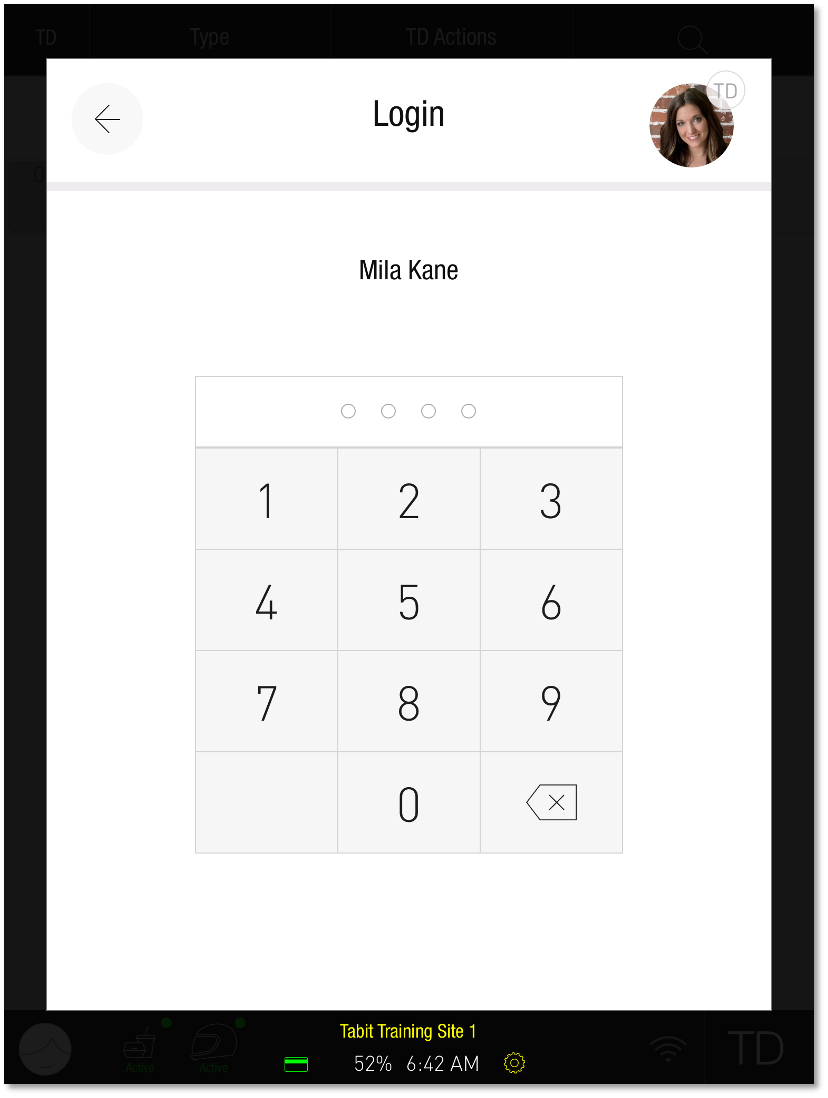 Accessing the TD Profile on the PAD – Tabit Help Center