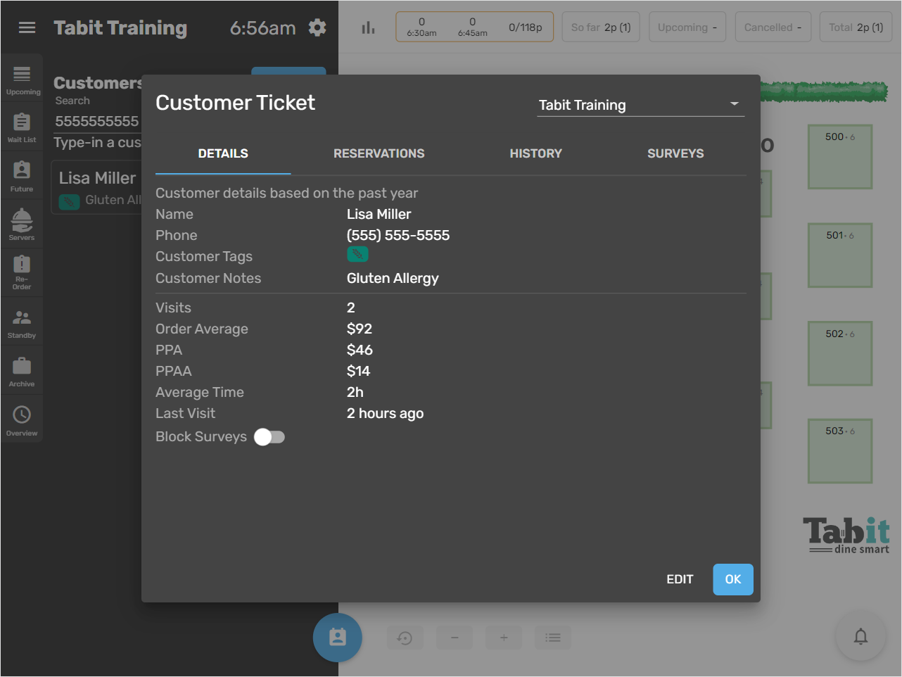 Finding Customer Information in Tabit Guest – Tabit Help Center