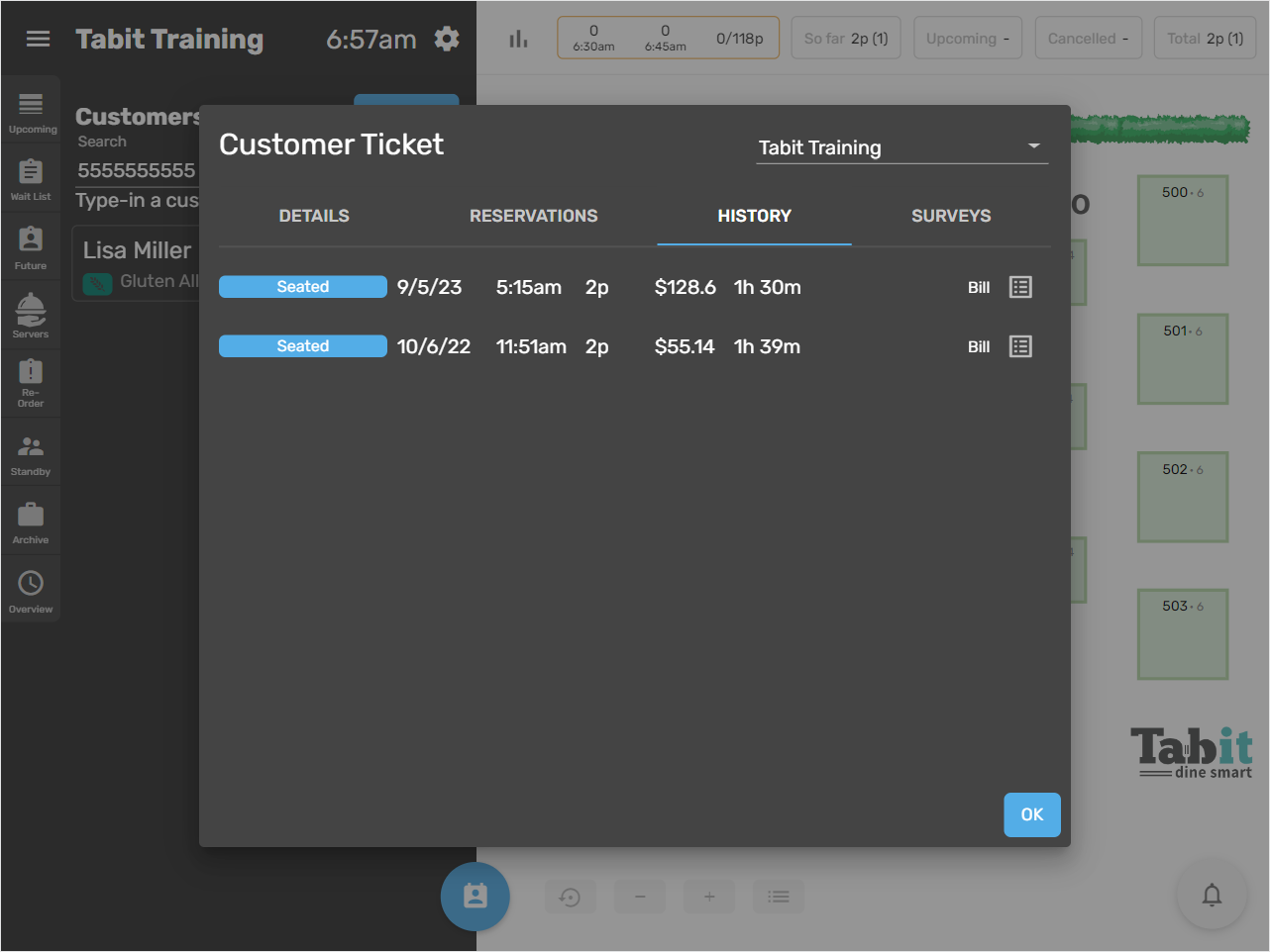 Finding Customer Information in Tabit Guest – Tabit Help Center