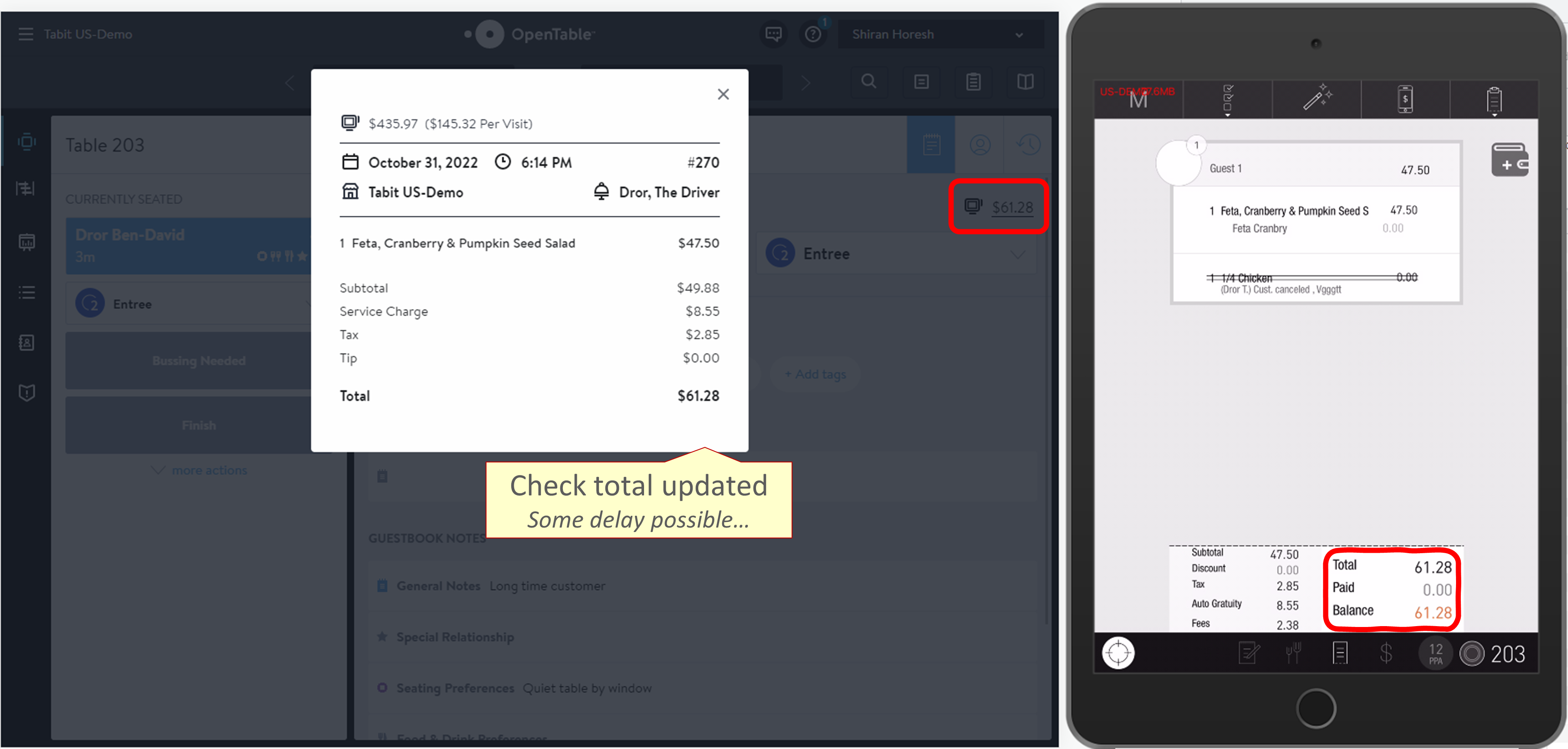 OpenTable Integration - Onboarding – Tabit Help Center