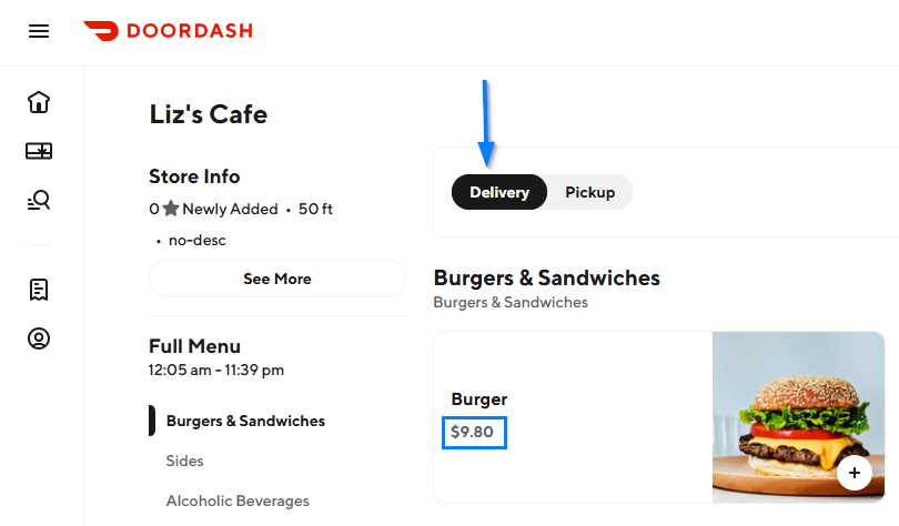 DoorDash Marketplace - Menu Management – Tabit Help Center