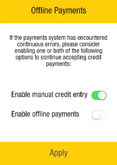 Alternate Payment PAD Flow – Tabit Help Center