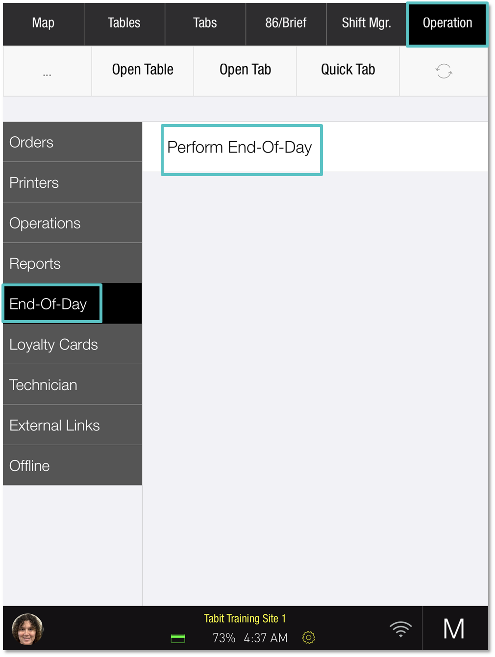 How to Run End-of-Day – Tabit Help Center