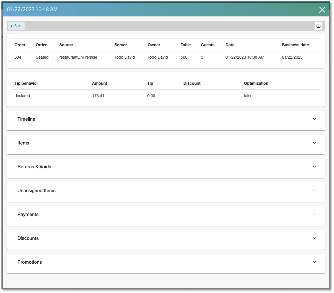 How to Search for an Order in Tabit Office – Tabit Help Center