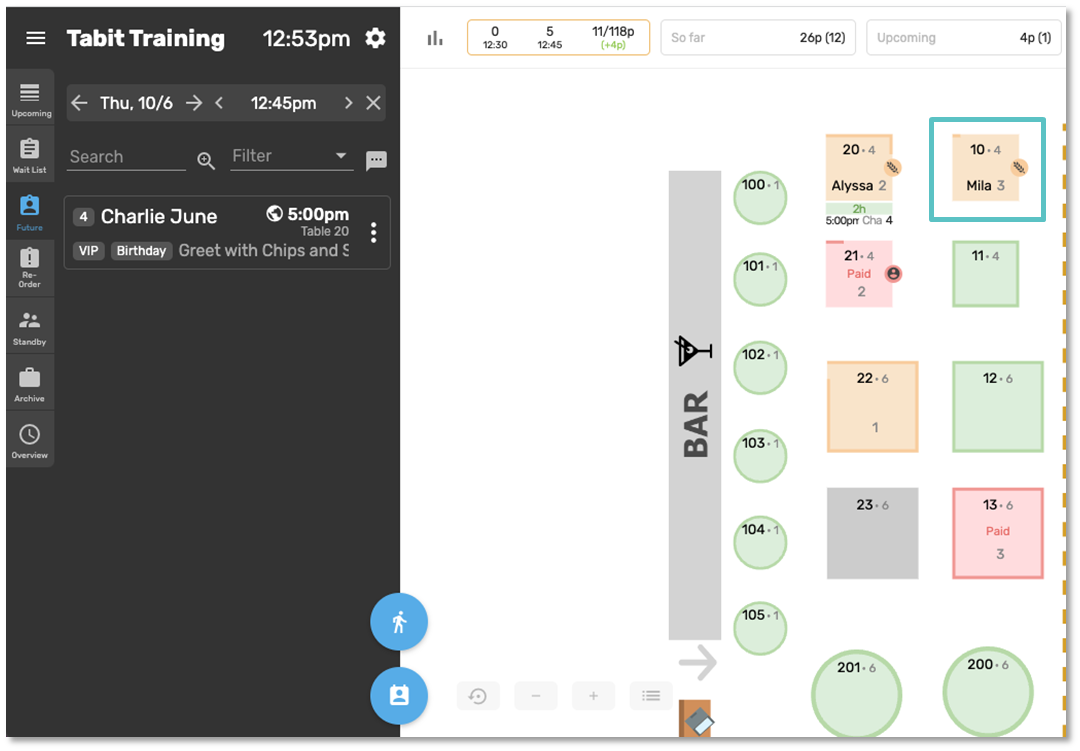 How to Seat a Future Reservation – Tabit Help Center