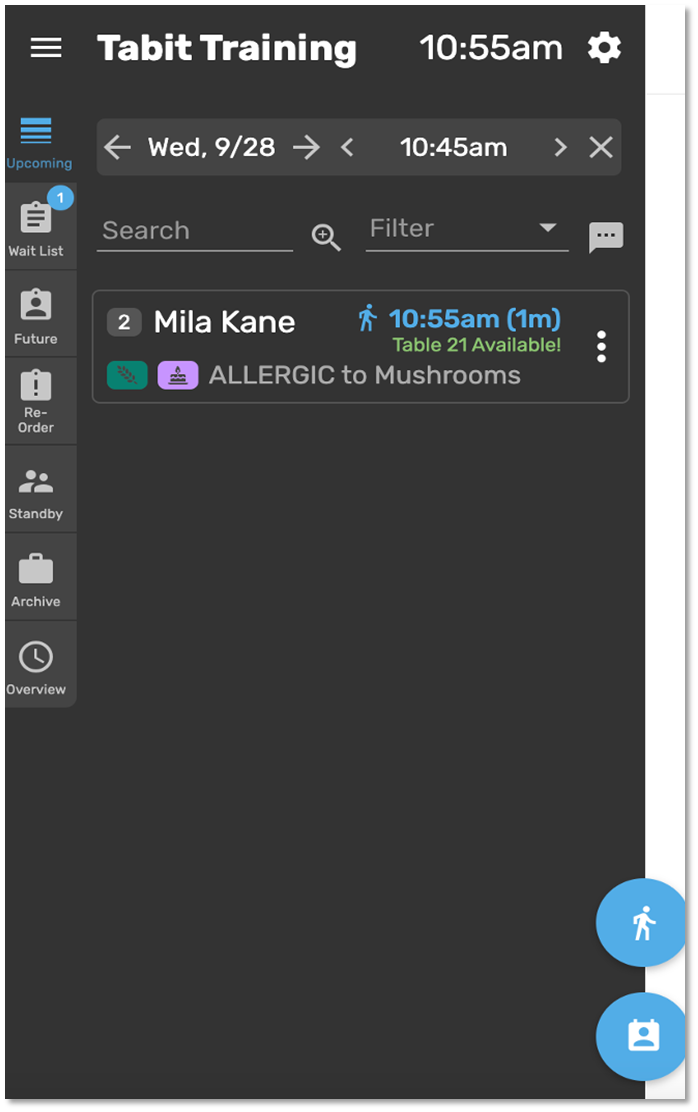 How to Add a Guest to the Waitlist – Tabit Help Center