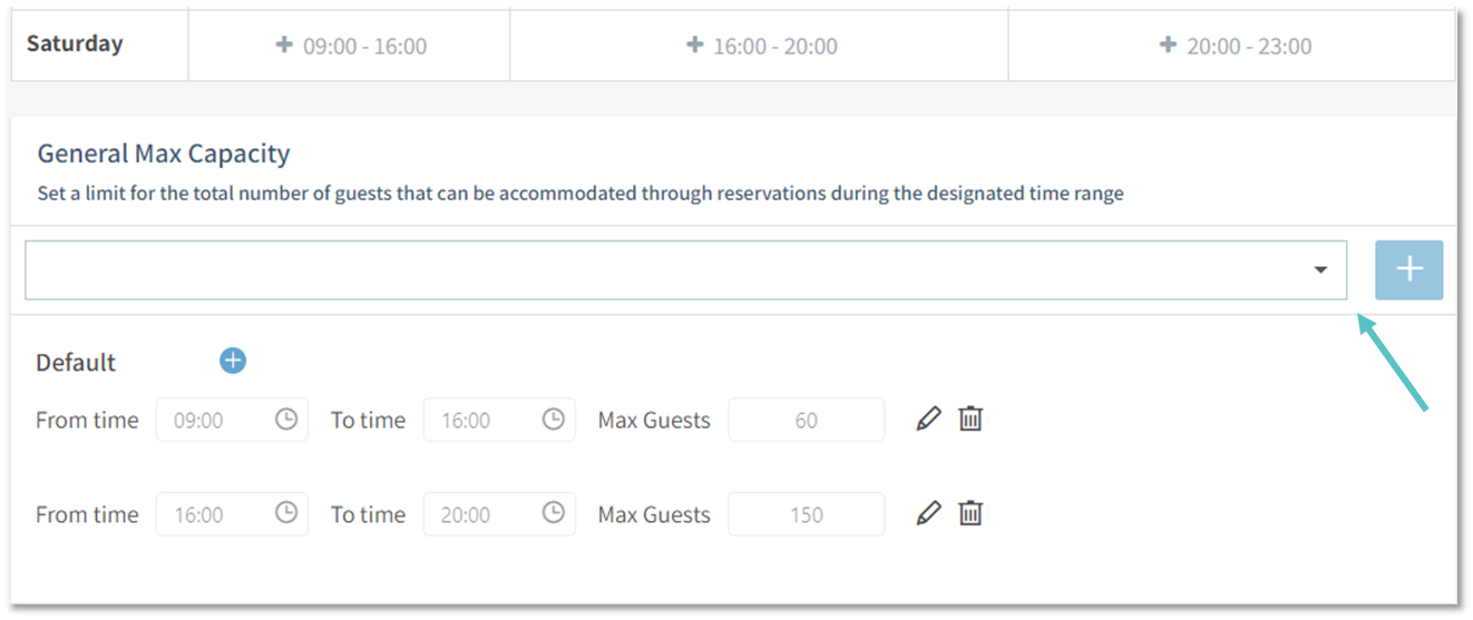 How to Update Seating Capacity for Online Booking – Tabit Help Center